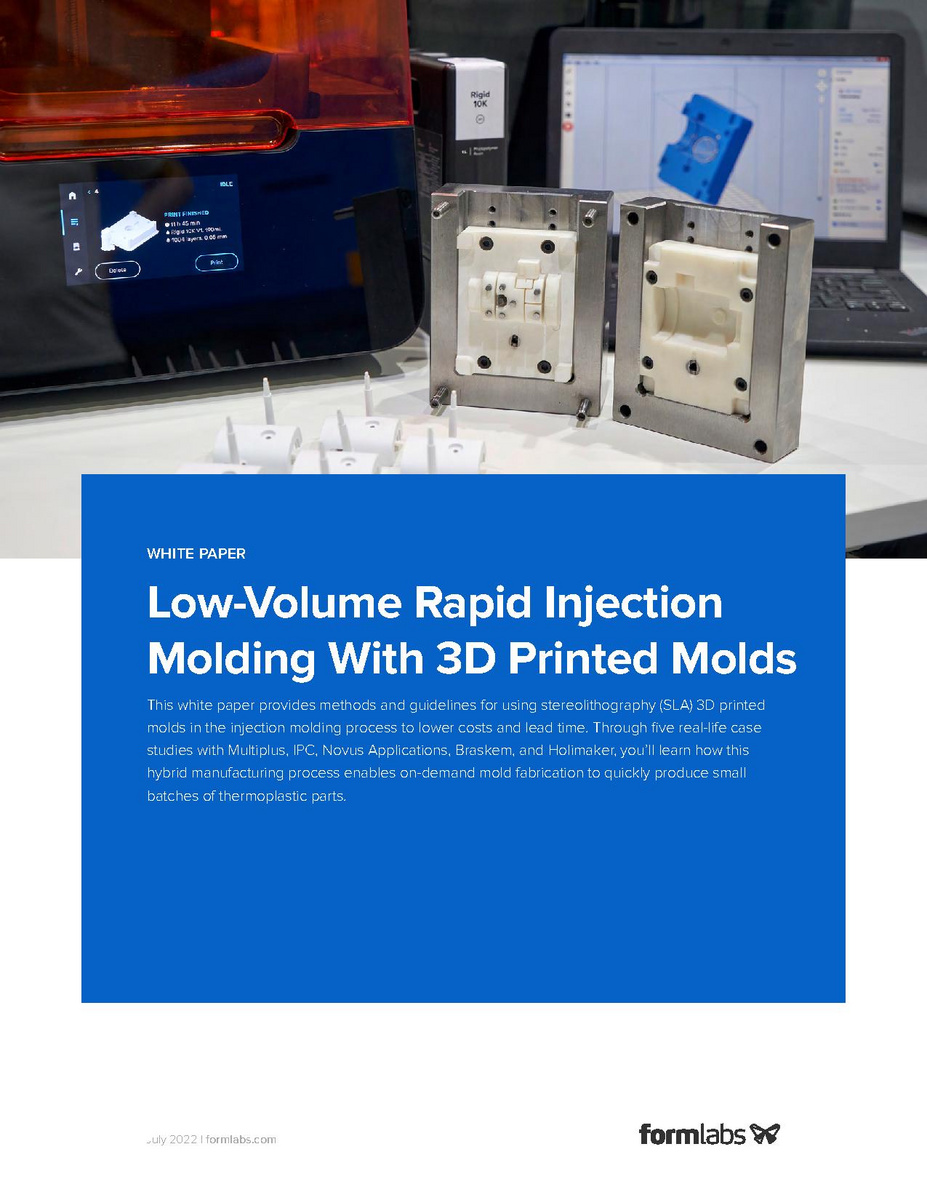 Dateiinjection Molding From 3d Printed Moldspdf Happylab
